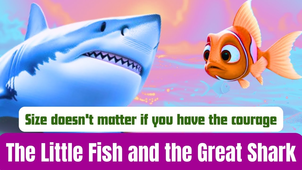 The Little Fish and the Great Shark | Inspiring story #inspirational # ...