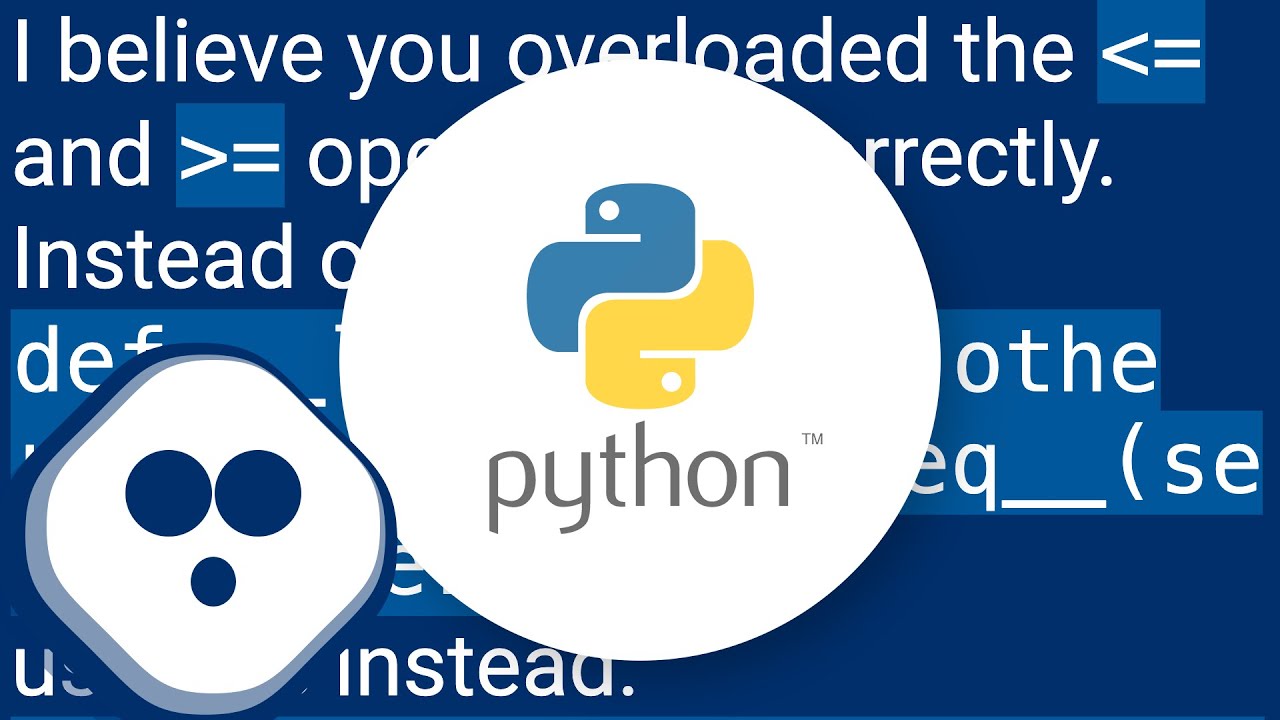 Python statement: sometimes True, sometimes False. Why? - YouTube