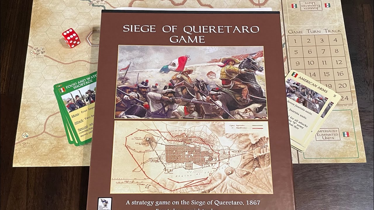 Siege of Queretaro (THGC) - Unboxing and Brief Overview - YouTube