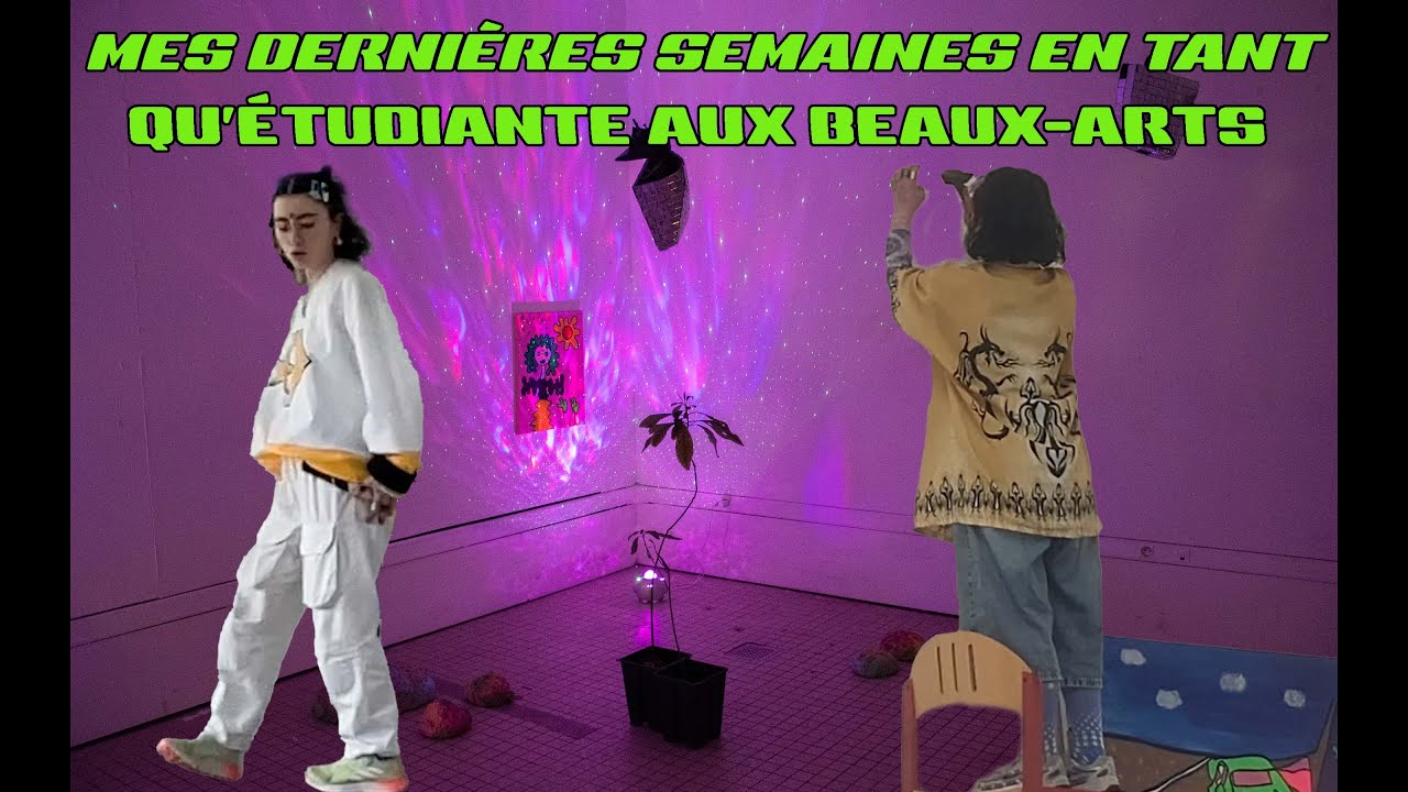 Je finis de préparer mon DNSEP - YouTube