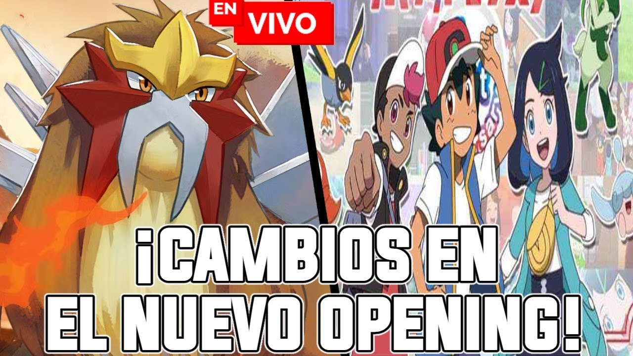 SE CONFIRMA CAMBIOS EN EL NUEVO OPENING DE POKEMON HORIZONTES!! | ENTEI ...