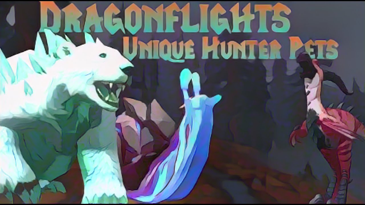 Dragonflights Unique Hunter Pets! - YouTube