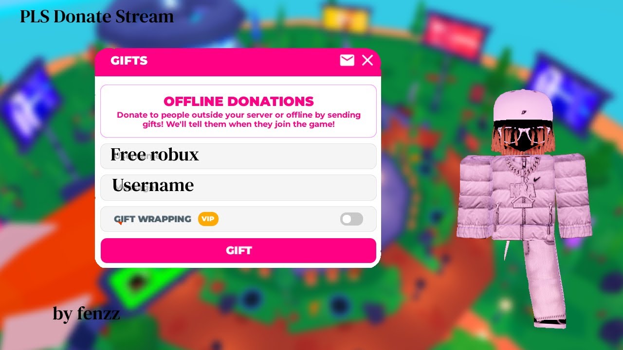 playing pls donate And reciving donations - YouTube