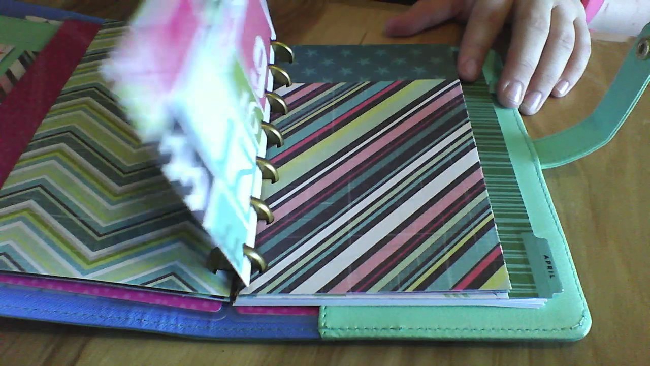 Mini Financial Happy Planner - YouTube