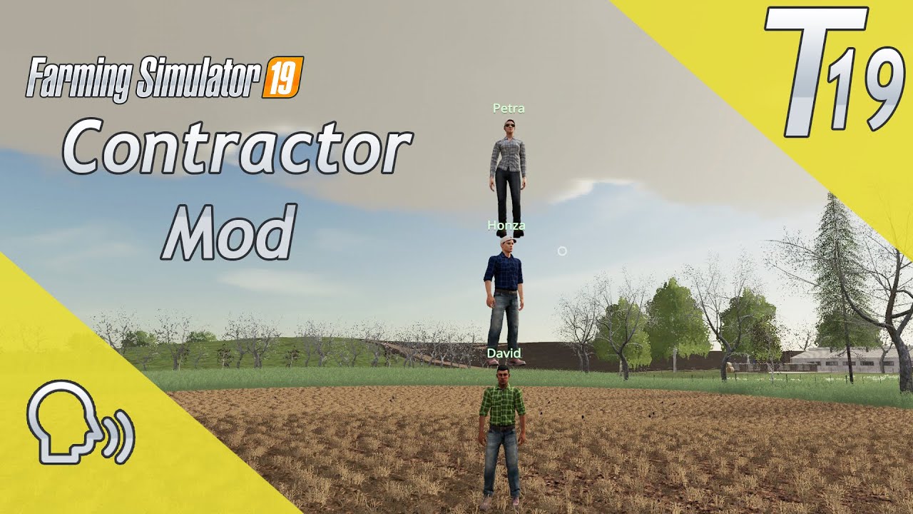 FS19 TUTORIÁL CZ: CONTRACTOR MOD + EDITACE POSTAVIČEK - Farming Manager ...