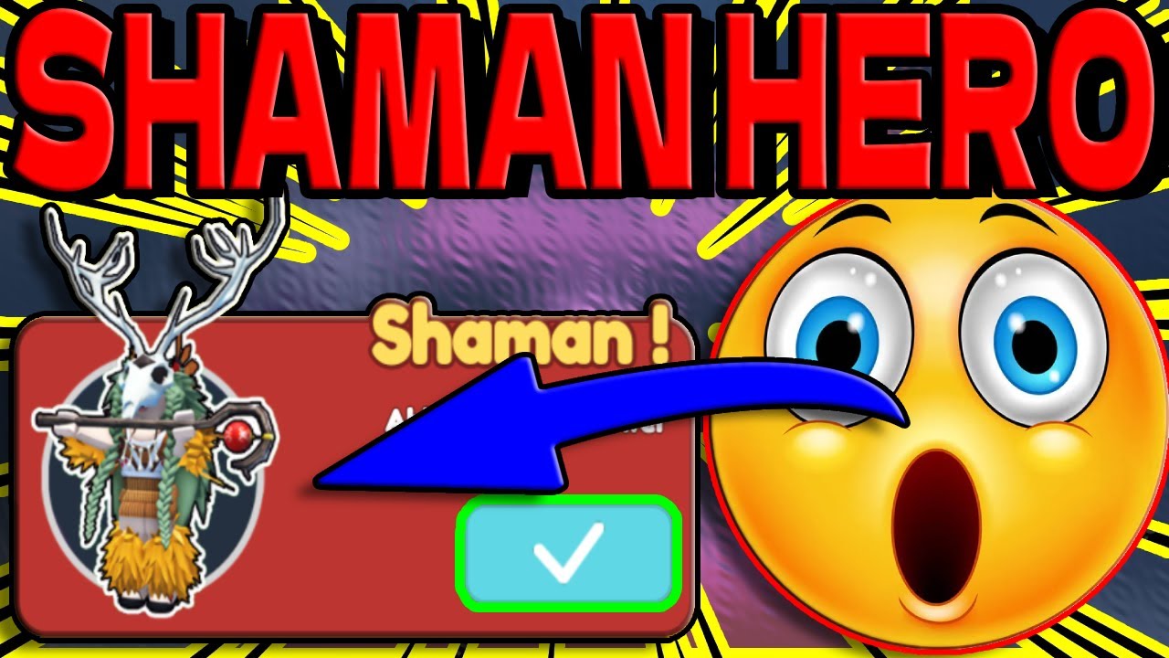 I FINALLY BOUGHT THE SHAMAN HERO & IT IS OP!! Roblox Sword Warriors ...
