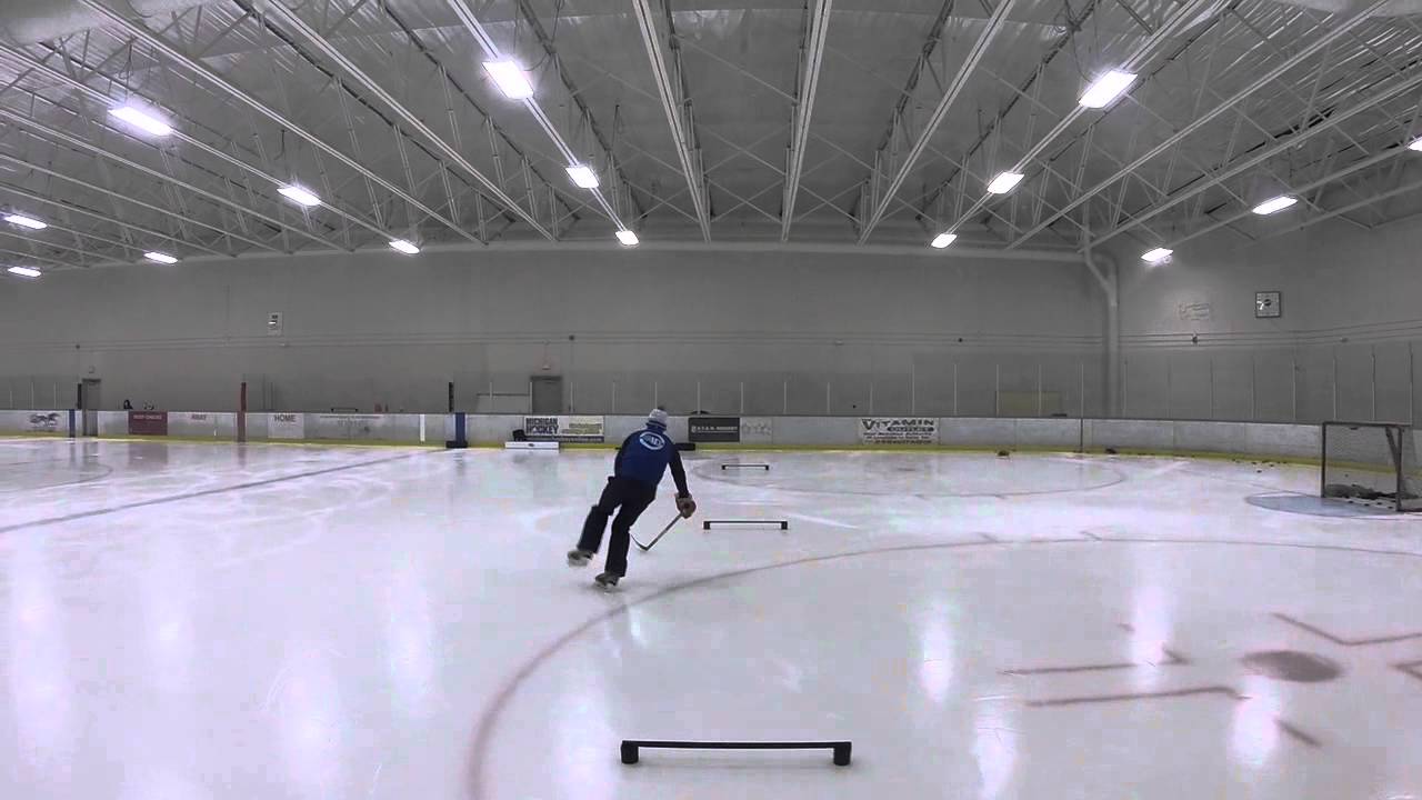 4DHockey: Inside-Outside Edge Drills | 4DHockey.com - YouTube