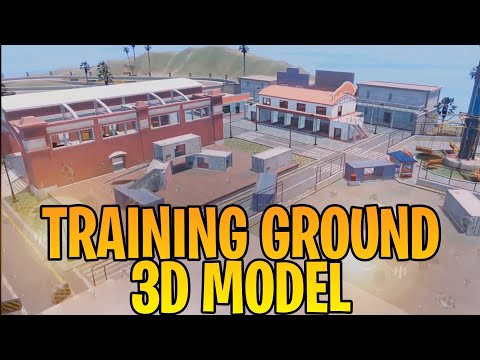 Free Fire 3D Free || Training Ground 3D Model   || Omaxx FF || Prisma 3D