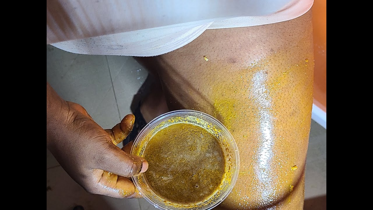 DIY Turmeric Body Scrub for Glowing Skin | Natural Exfoliation & Skin ...