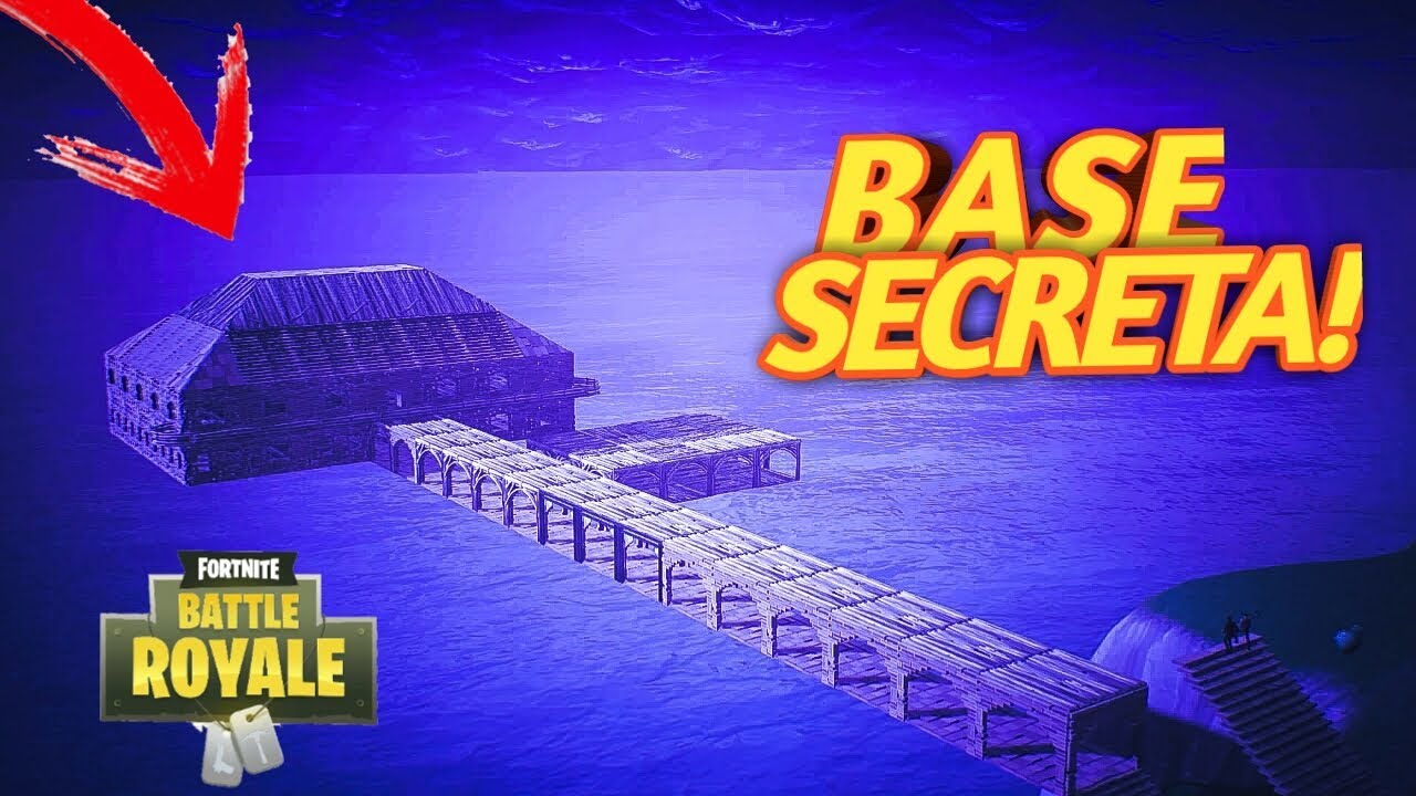 NUESTRA PROPIA *BASE SECRETA* en Fortnite: Battle Royale! 😮 - YouTube