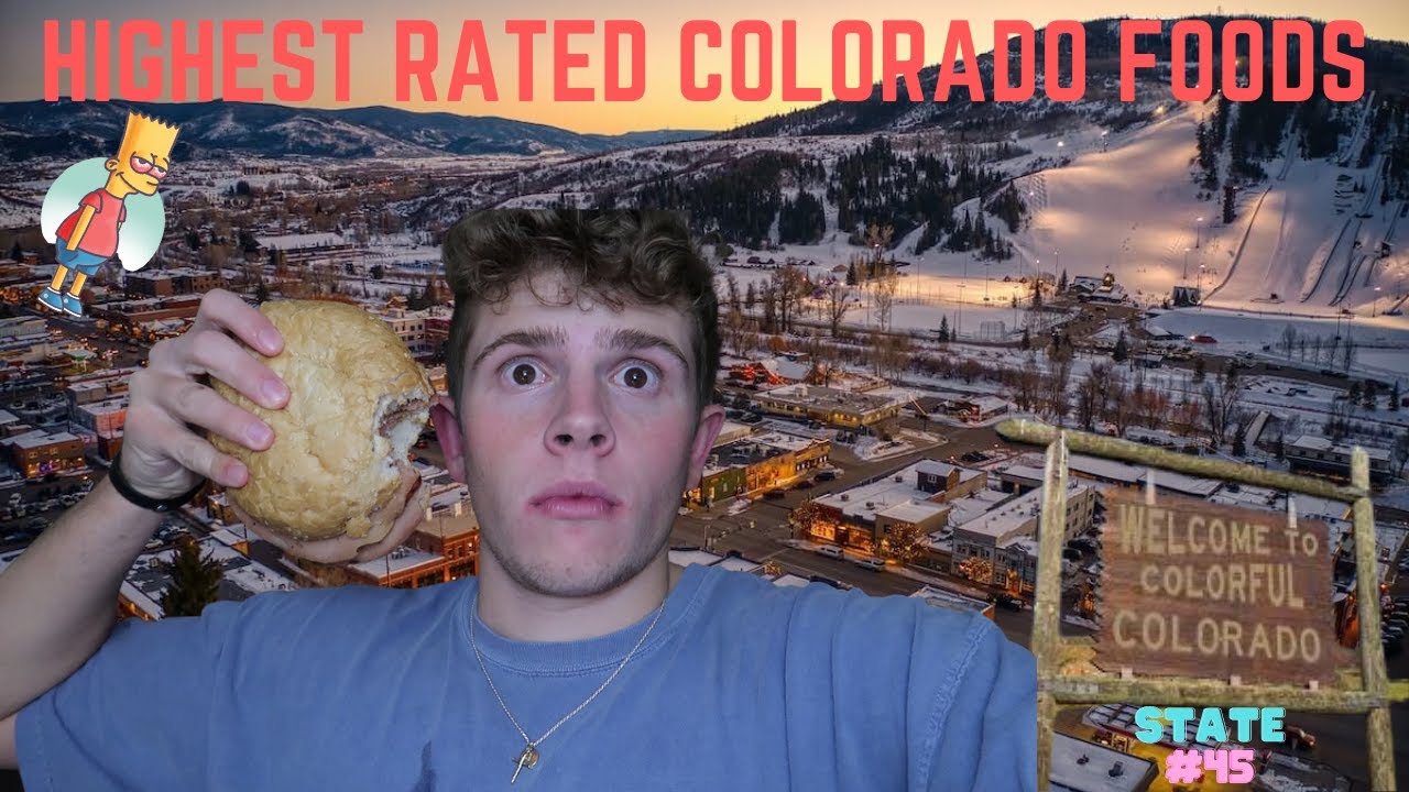 I ate the most iconic food from Colorado for the whole day! (State #45 ...