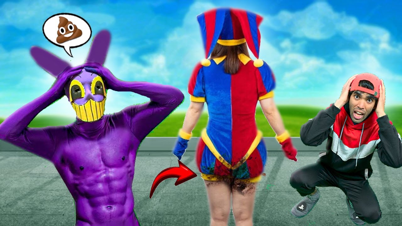 POMNI FICOU ASSUSTADA COM O JAX SUPER MUSCULOSO - AMAZING DIGITAL ...