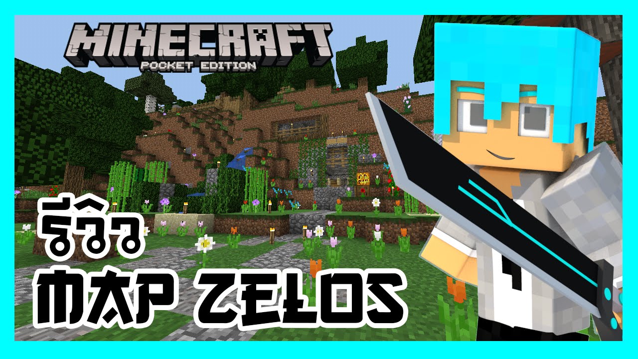 MinecraftPE - ตะลุย Map zelos gamer By ZENOACE GAM - YouTube