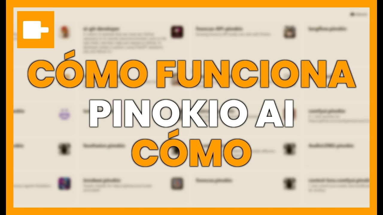 cóMO FUNCIONA pinokio ai Y CóMO aprovecharlo al mÁximo - YouTube