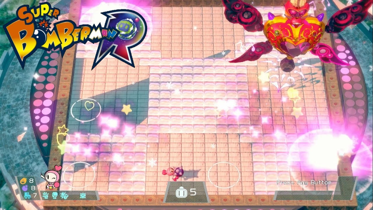 Chaotic Boss Fight on Ice! [Super Bomberman R Part 4] - YouTube