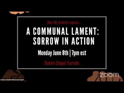 A Communal Lament: Sorrow in Action - YouTube