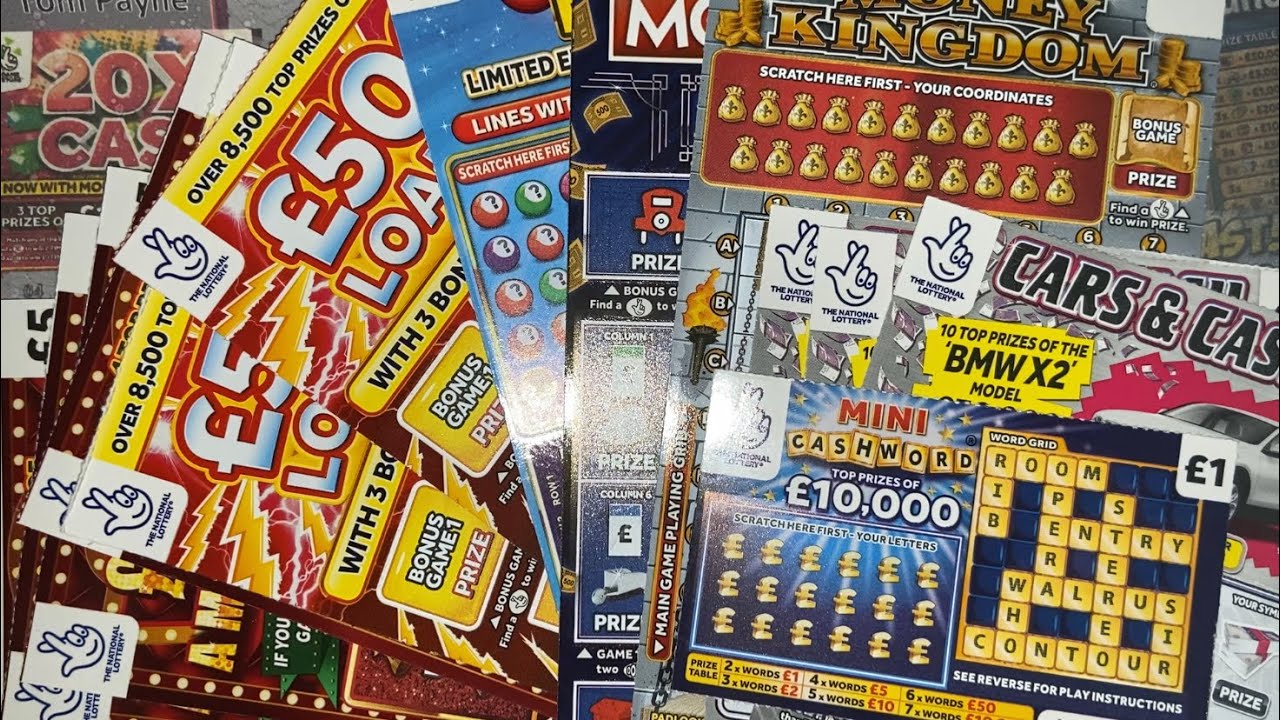 Scratchcards from The National Lottery © (238) from a FAN!! - YouTube
