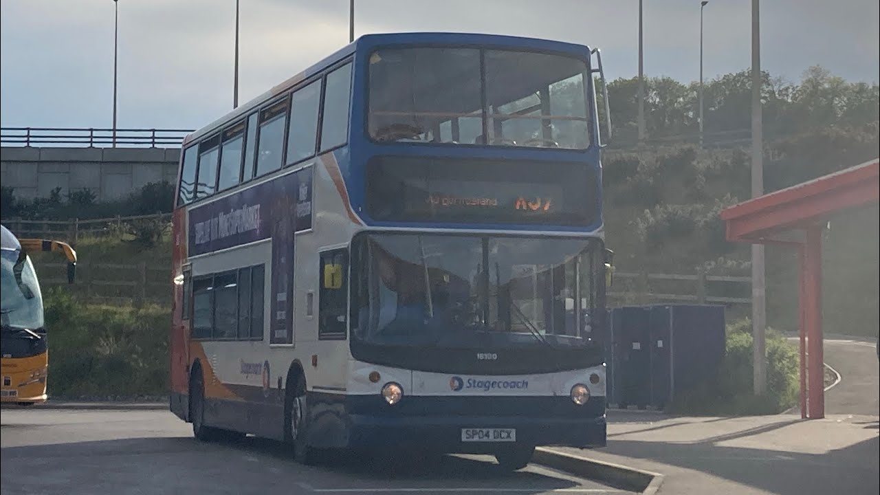 Stagecoach in fife Alx400 trident 18100 (SP04 DCX) service: NIS ...