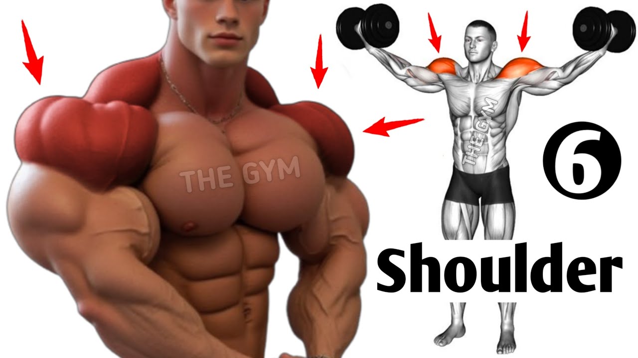6 Best Effective Shoulder And Traps Exercises - YouTube