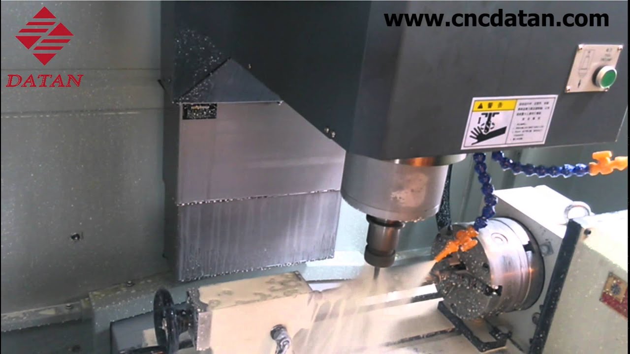 ME745 Datan CNC Machining Center - YouTube