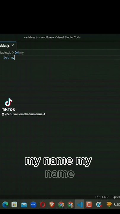 How To Declare Variables In Javascript Beginner Coding Html Css Javascript Software