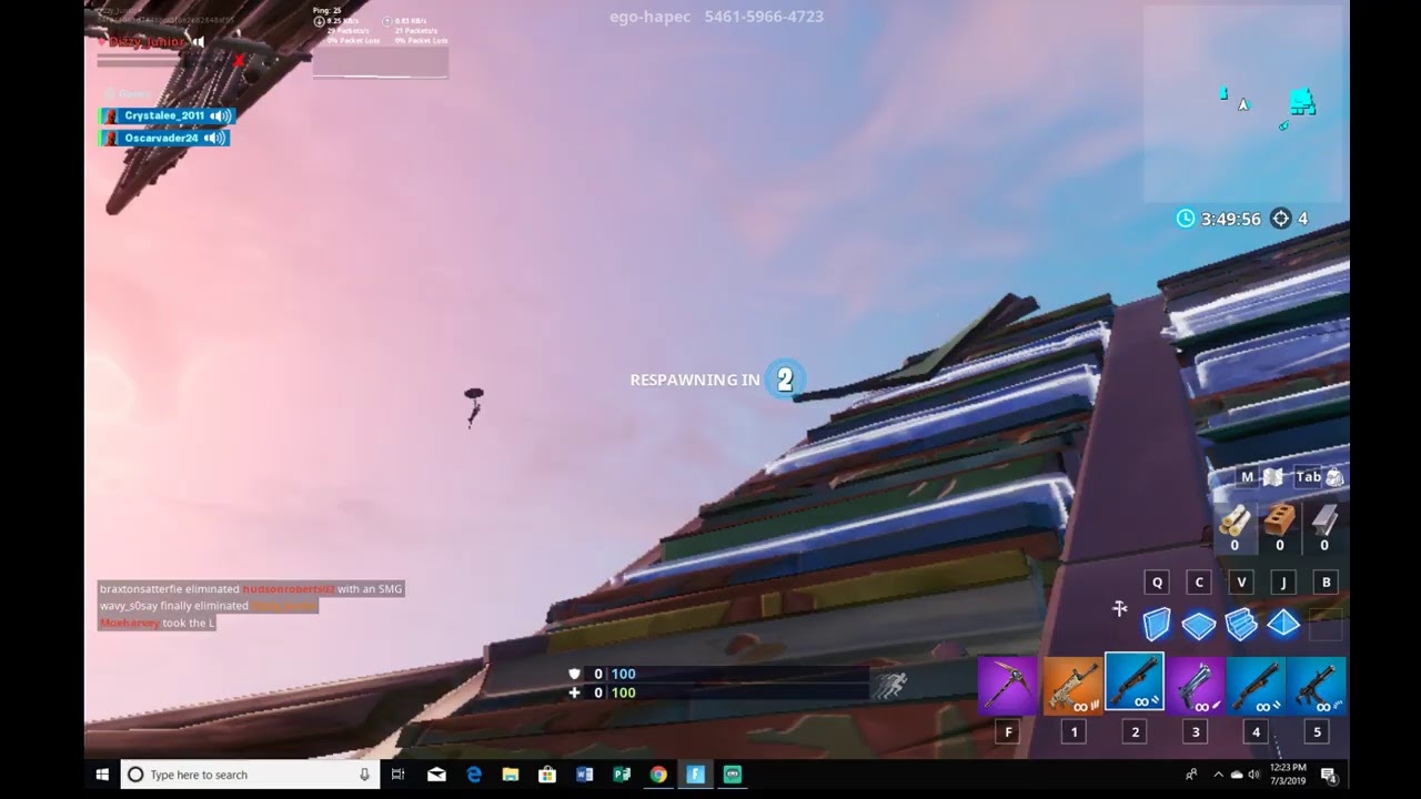 Practice for Fortnite Duo tournament - YouTube