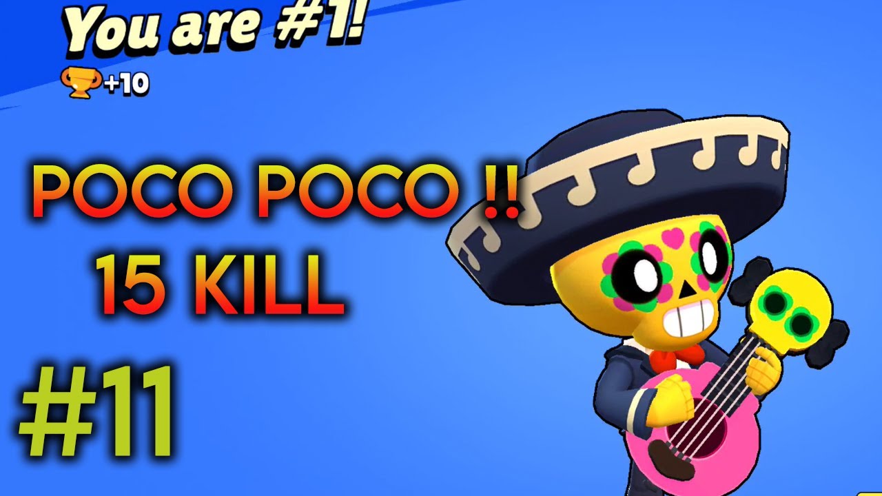 POCO Brawler !!! - Brawl Stars Gameplay Walkthrough Part 11 (Android ...