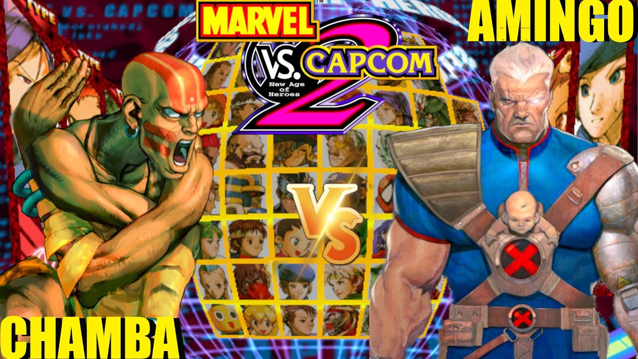 Marvel vs Capcom 2: CHAMBA vs AMINGO - YouTube