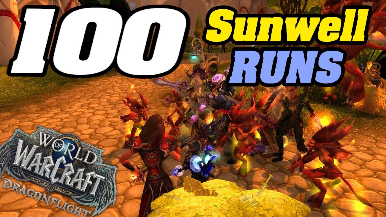 Sunwell is INSANE So I Farmed It 100 Times - YouTube