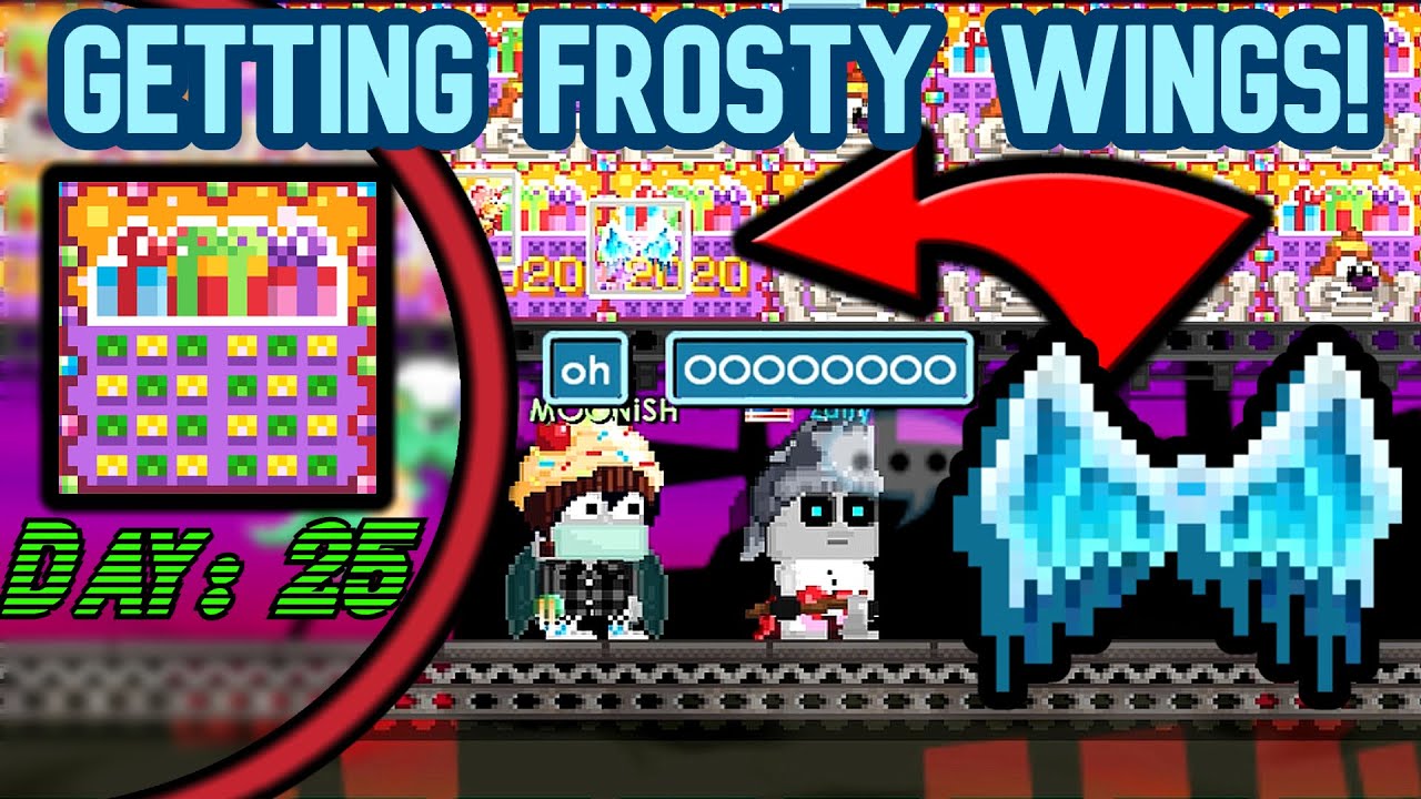 Getting FROSTY WINGS from Winterfest Calendars! Opening WINTERFEST ...