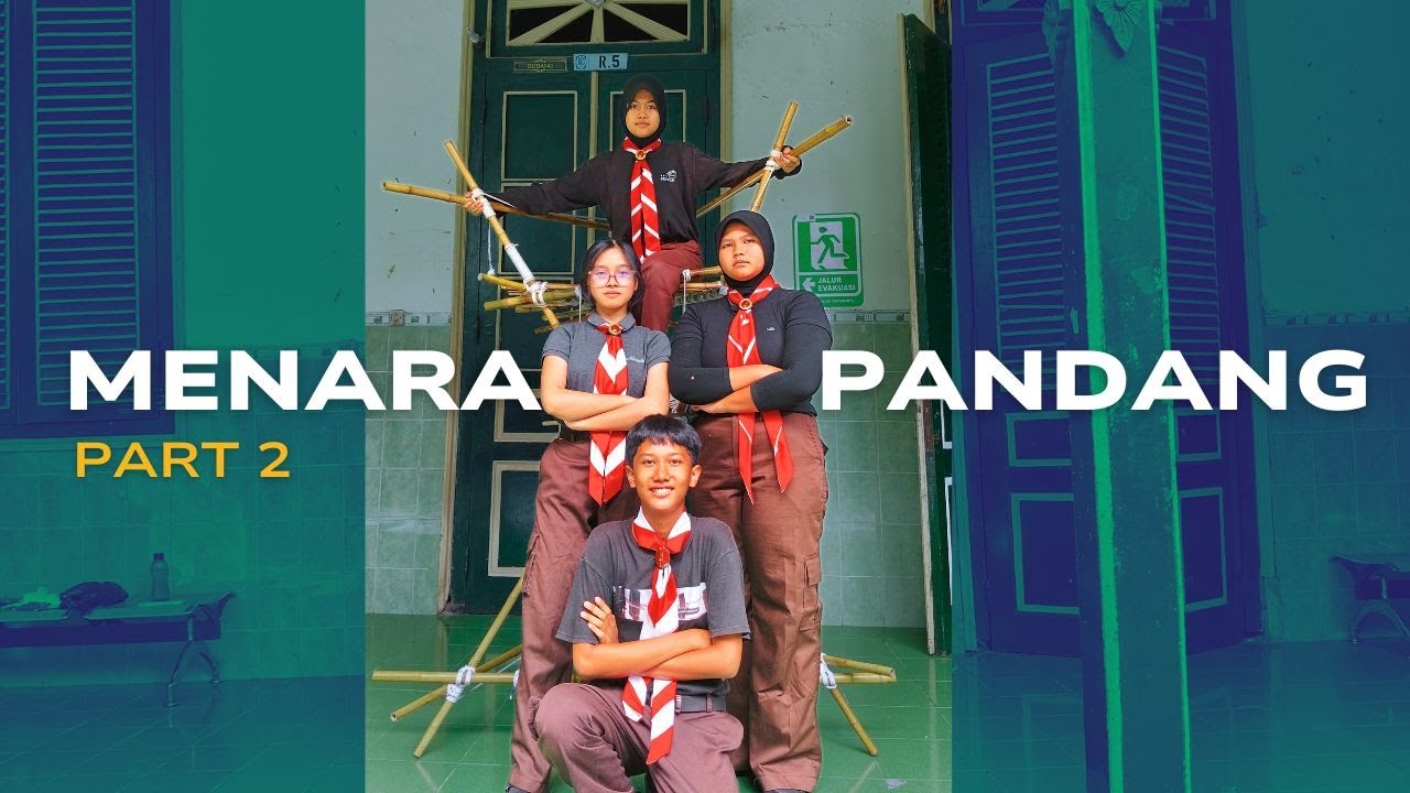 MATERI PRAMUKA : TUTORIAL MUDAH MENARA PANDANG - PART 2 | SIMPUL IKAT ...