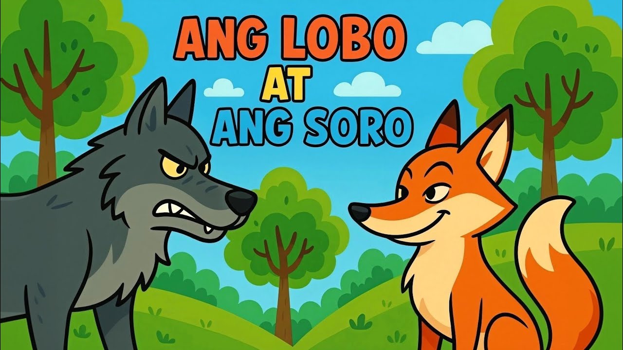 ANG LOBO AT ANG SORO | KWENTONG PAMPATULOG PAMBATA | Filipino Story ...