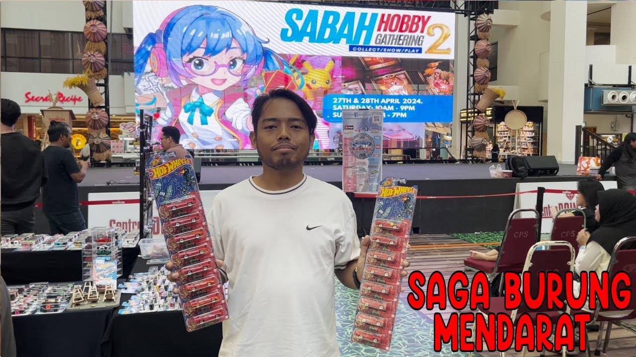 Proton Saga Burung Hotwheel Mendarat di Event Sabah Hobby Gathering 2 ...