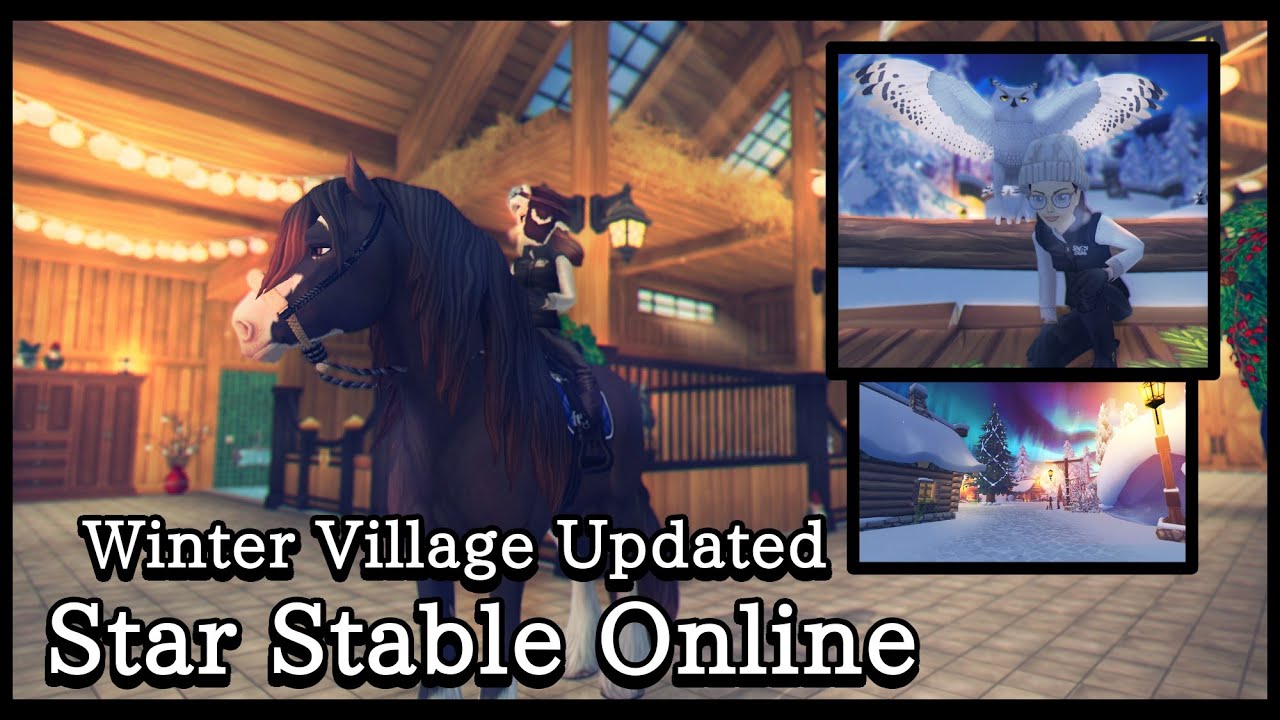 [Star Stable Online] Christmas update! Winter Village updated! New ...
