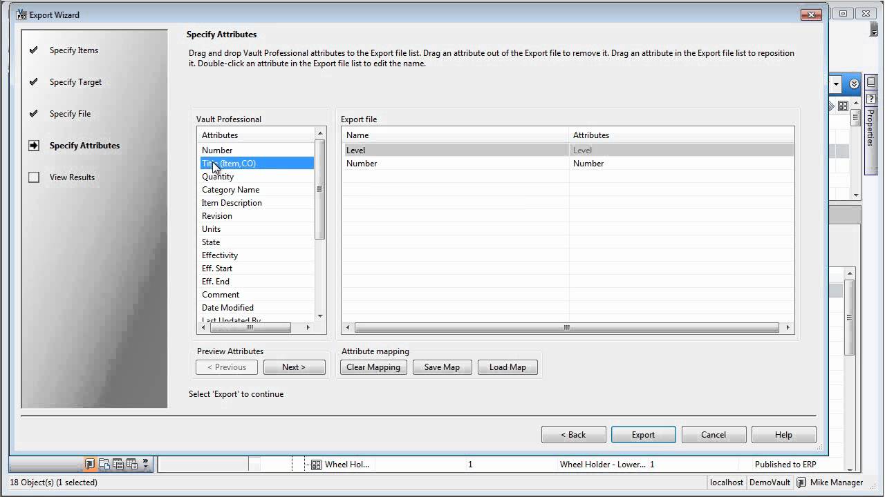 Autodesk Vault Professional 2012 - Item Export demo - YouTube