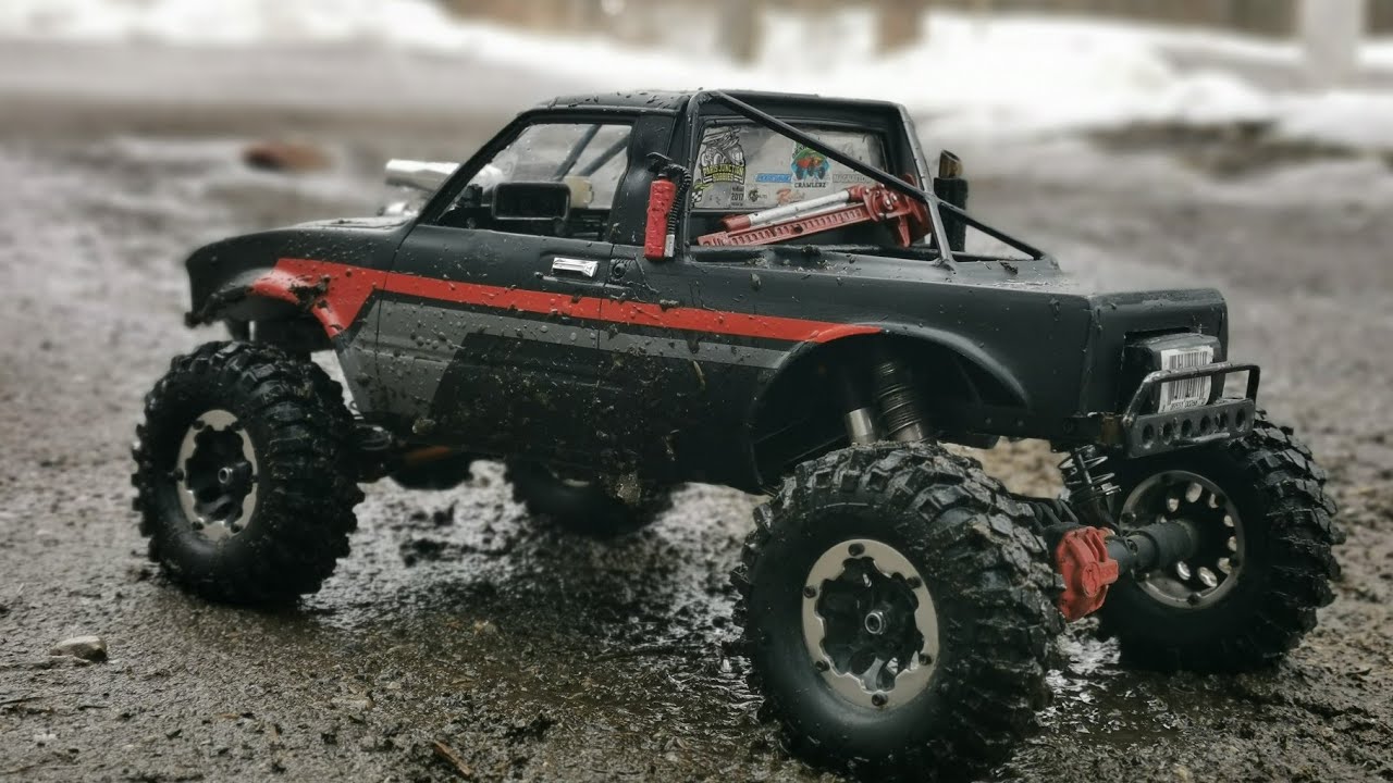 Crawling @ Apps mill / scx102 custom Toyota truggy / sense ess-dual ...