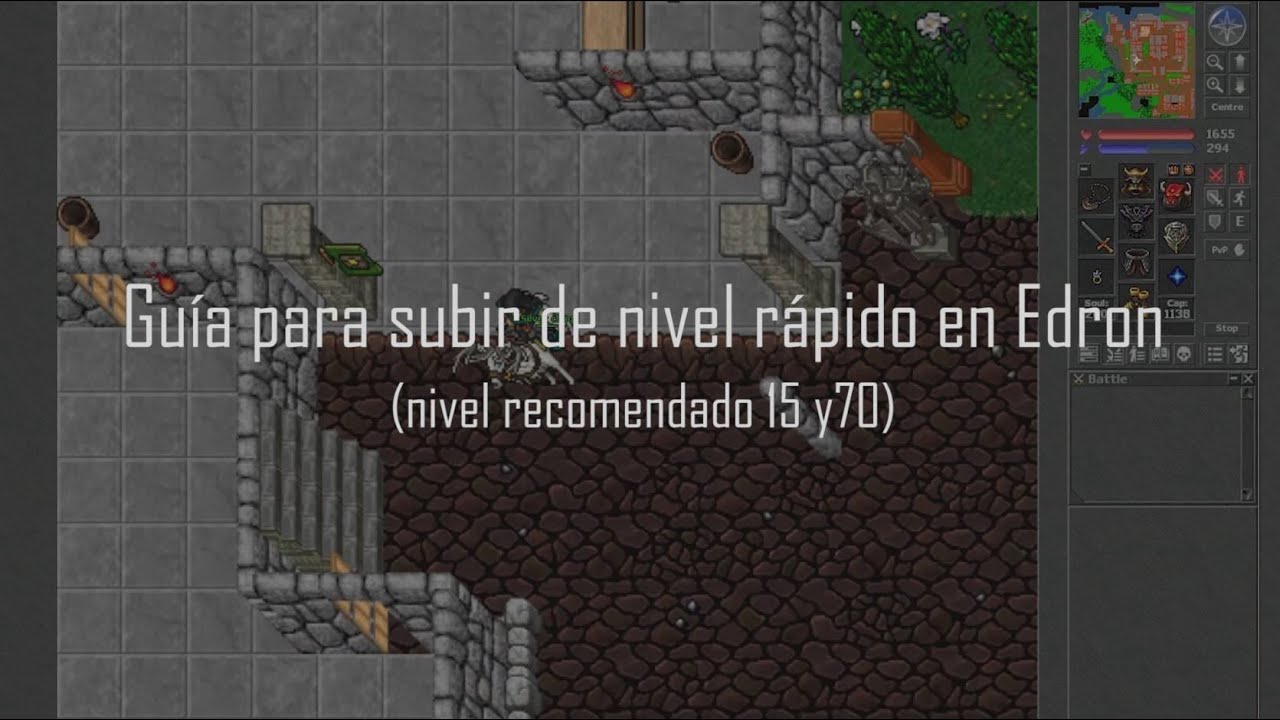 Tibia: Guía para subir de nivel rápido en Edron (Cyclopolis), en ...