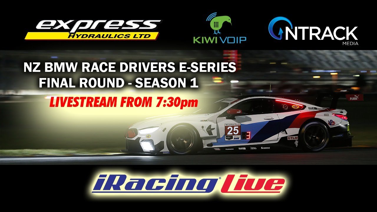 iRacing LIVE - NZ BMW RACE DRIVERS E-Series FINAL - YouTube