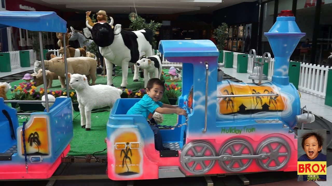 Farm Animals Train Ride - YouTube