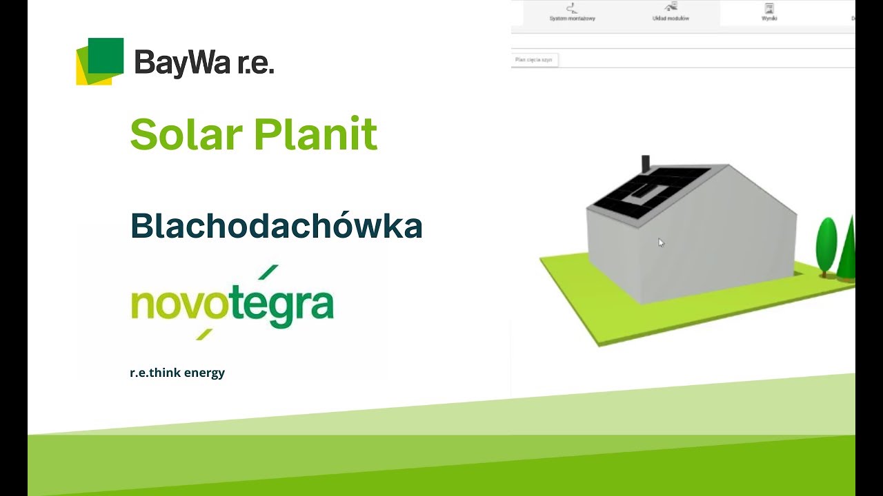 Solar Planit - Blachodachówka - YouTube