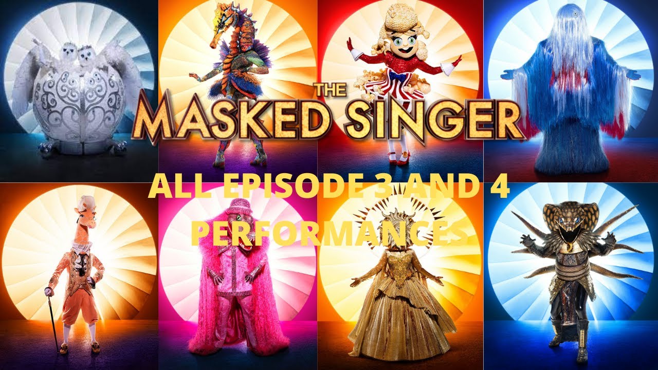 ALL EPISODE 3 AND 4 PERFORMANCES | The Masked Singer USA - YouTube