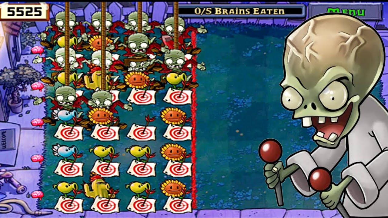 Plants vs Zombies | i,Zombie: 5 level Completed | Full HD Gameplay and ...