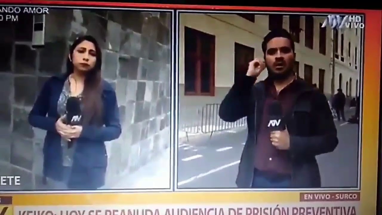 Meme reportera dice una lisura en TV - YouTube