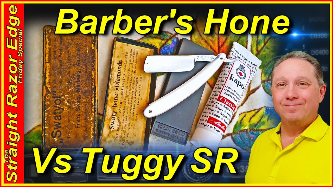 Barber's Hone Vs Tuggy Straight Razor - YouTube