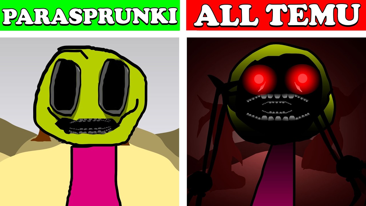 Incredibox - Sprunki Parasprunki But All Temu Version | Normal Vs Horror | NEW MOD - YouTube