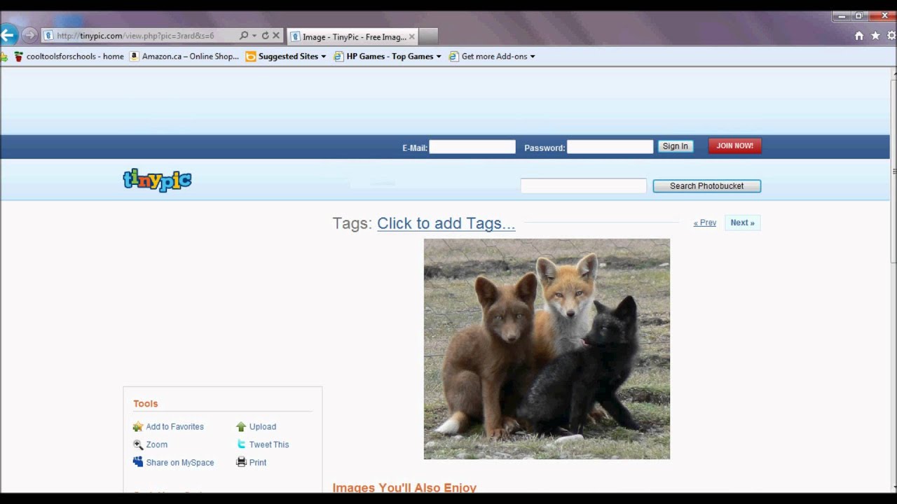 How to use Tinypic - YouTube