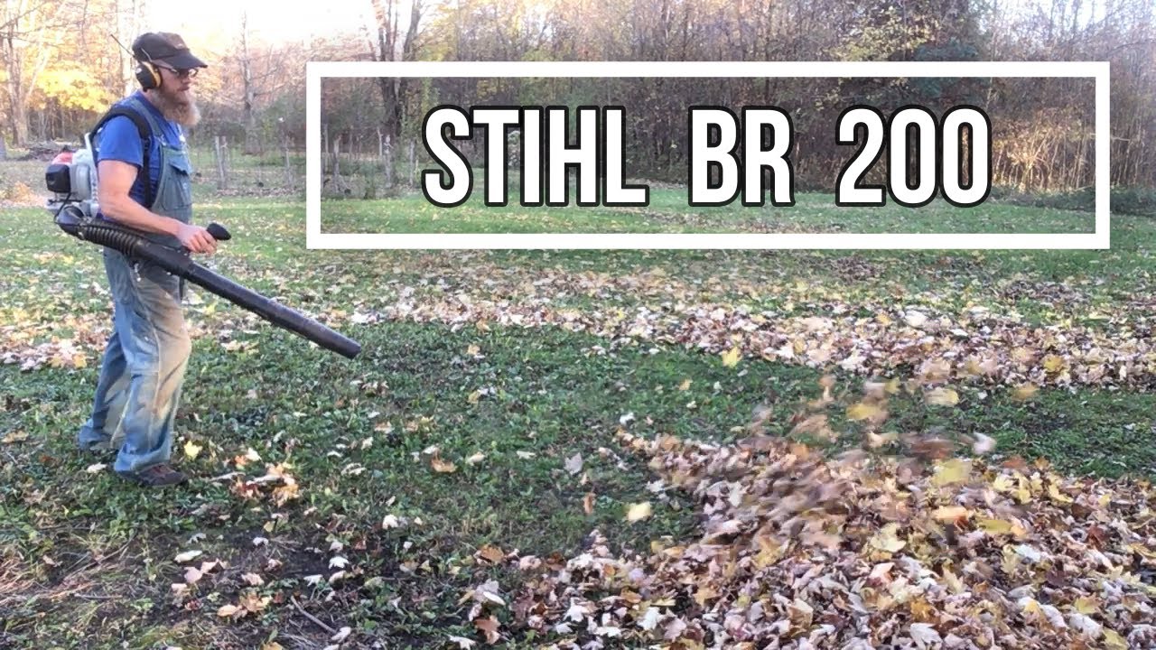 Stihl BR 200 Review - YouTube