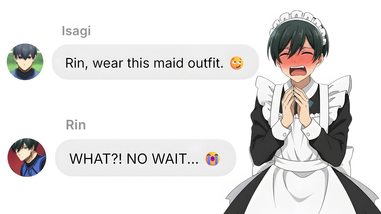 If Rin Couldn’t Say NO to Isagi for ONE DAY… 😱 | Blue Lock Text Story ...