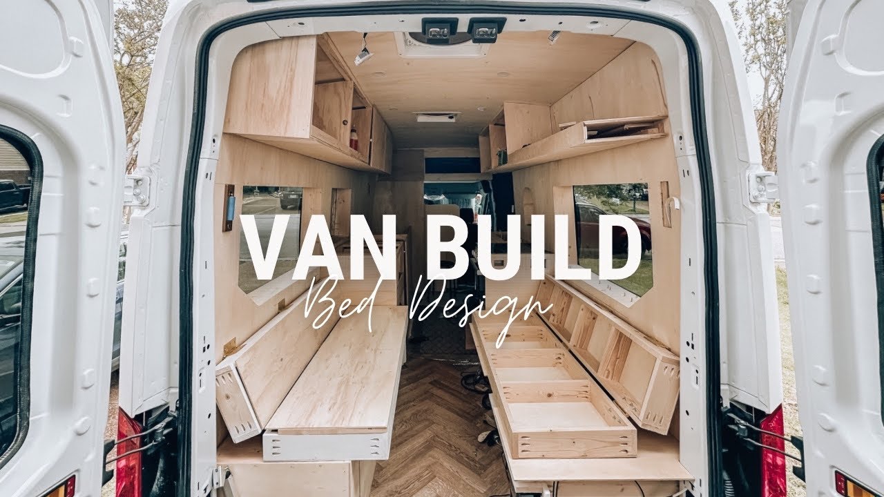 VAN BUILD DIARIES | WEEK 17, Genius Van Bed Build - YouTube