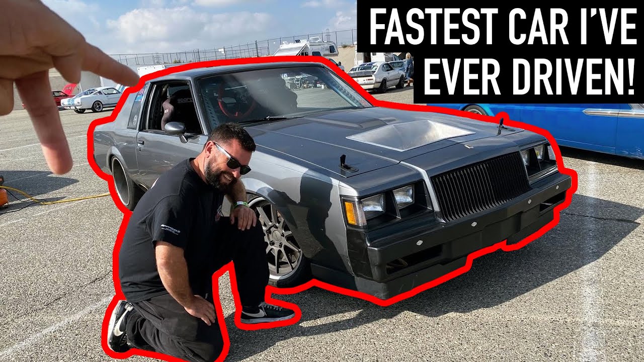 1000 HP SUPERCHARGED LS BUICK GRAND NATIONAL x FASTEST CAR I'VE EVER ...